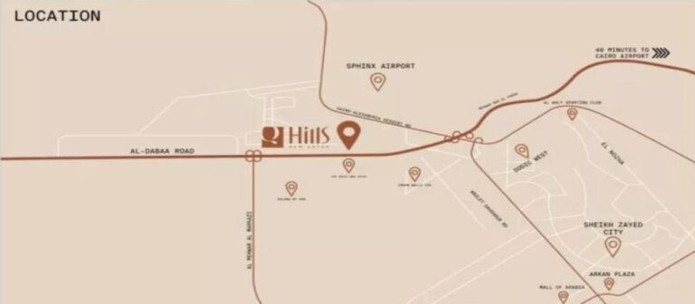 كمبوند كيو هيلز زايد الجديدة Compound Q Hills New Zayed